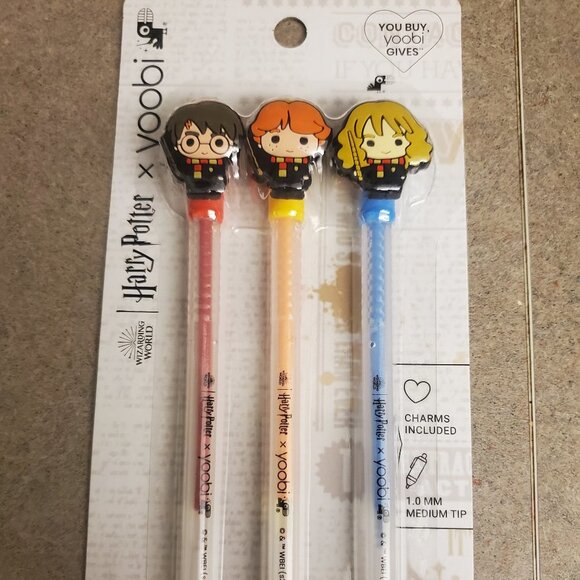 Yoobi | Office | Wizarding World Of Harry Potter Yoobi Gel Pens Nib ...